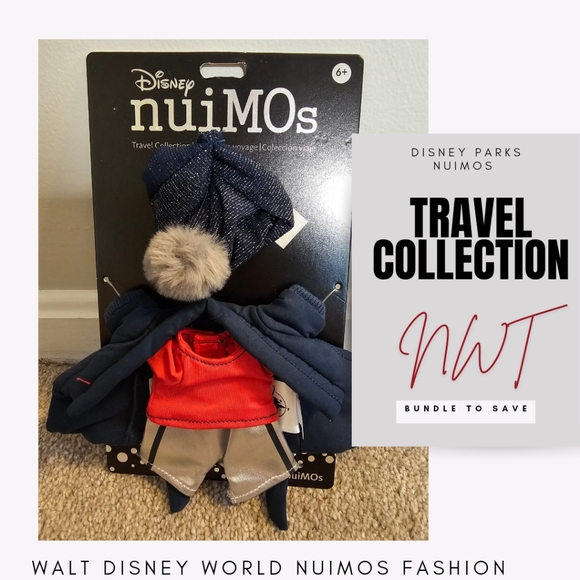 Disney | Toys | Disney Nuimos Travel Collection Outfit Blue Puffer ...